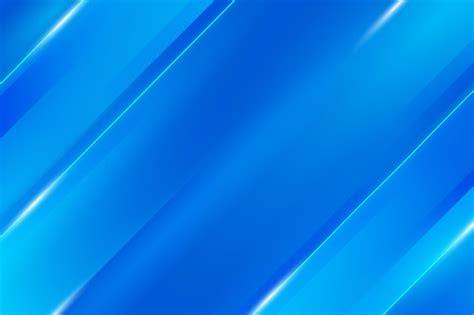 블루 동적 라인 그라데이션 배경 프리미엄 벡터