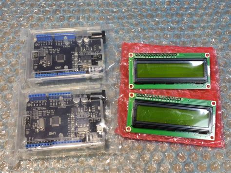 【未使用に近い】arduino Uno R3互換ボード ＋ I2c接続1602液晶 ＋ ケース 各2個セットの落札情報詳細 ヤフオク落札価格検索 オークフリー