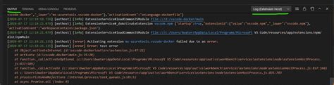Extension Not Working In Admin · Issue 2175 · Microsoftvscode Docker