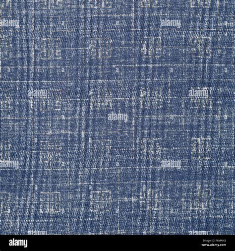 Fabric Texture With Pattern Square Close Up Stock Photo Alamy