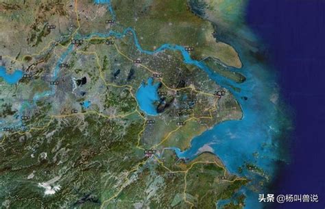 美國衛星拍到的中國長江口30年來的巨大變化 每日頭條
