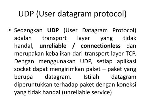 Protokol Tcp Dan Udp Pptx