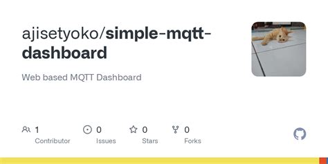 Github Ajisetyokosimple Mqtt Dashboard Web Based Mqtt Dashboard
