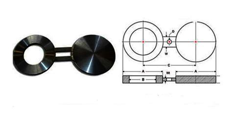 Asme B Spectacle Blind Flange Dimensions And Weight Chart
