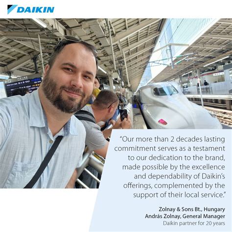 Daikin Central Europe On Linkedin Daikin Daikin100 Hvacr Teamwork