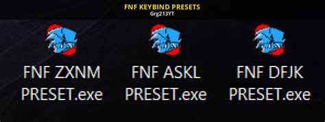 Fnf Keybind Presets Modding Tool For Friday Night Funkin Fnf Modding Tools