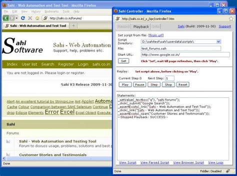 Sahi Web Test Automation Tool Wiki Sahi Pro