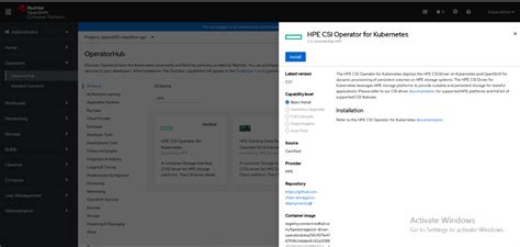 Deploying Hpe Csi Driver For Hpe Alletra Storage On Rhocp 4 10