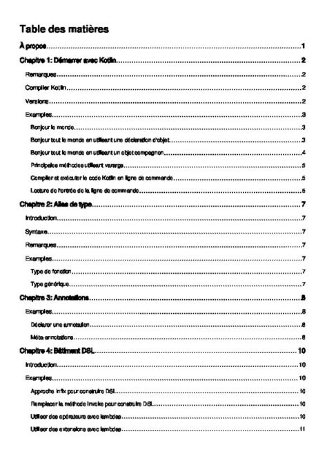 Apprendre Le Langage Kotlin Coursinfopdfcom