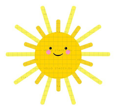 Yellow Objects Clipart Etsy