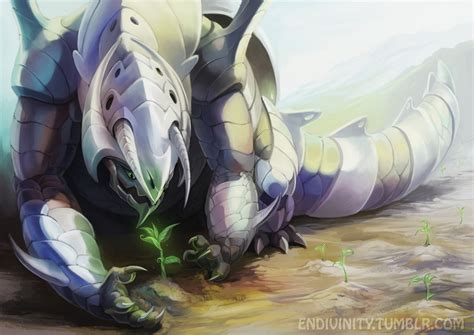 Aggron And Mega Aggron Pokemon Drawn By Endivinity Danbooru