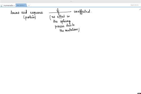 ⏩solved suppose that a mutation occurs in the middle of a large… numerade