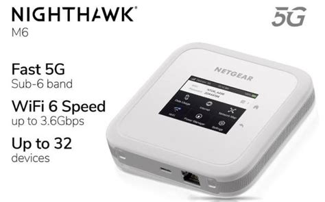 Netgear Releases Unlocked Version Of M6 5G Mobile Hotspot Tech Guide