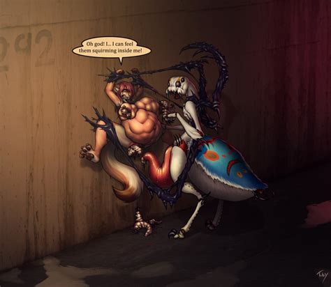 Rule 34 After Sex Arthropod Birth Body Invasion Canine Crying Female Forced Grub Impregnation