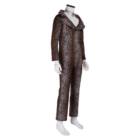 The Fifth Element Ruby Rhod Brown Jumpsuit Carnival Halloween Cosplay
