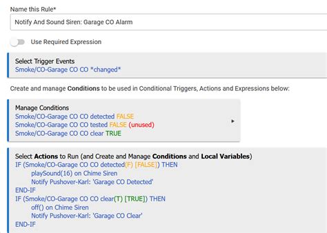 Ecolink Chime Siren Basic Rules Problem 🛎️ Get Help Hubitat