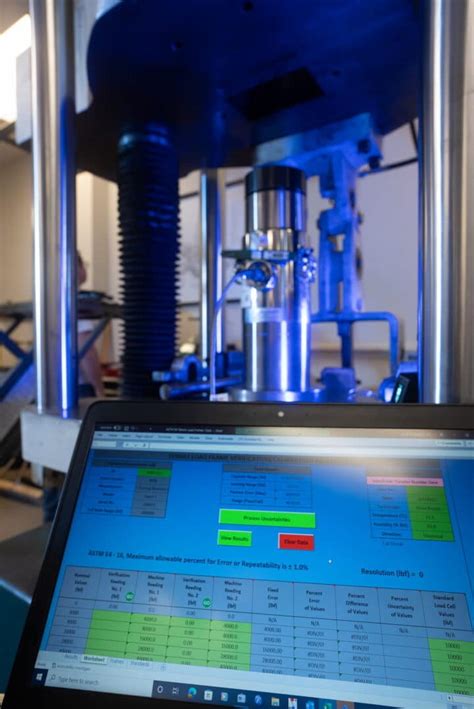 Force Calibration Services Laboratory Testing