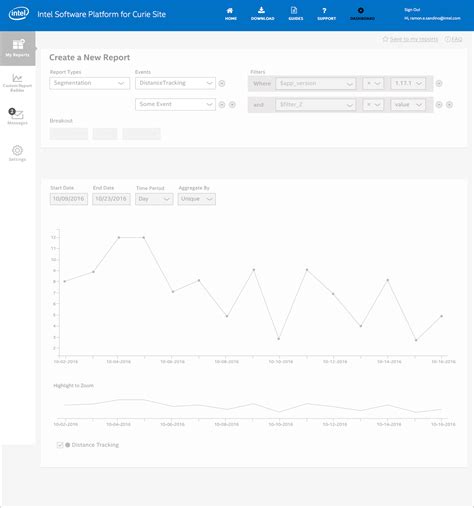 CASE STUDY UX Design For A Web App For Wearables Analytics Black Rhino Design