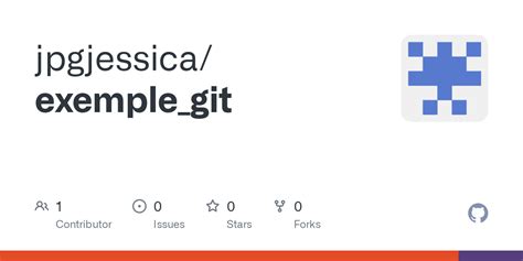 GitHub Jpgjessica Exemple Git