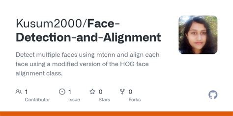 GitHub Kusum Face Detection And Alignment Detect Multiple Faces Using Mtcnn And Align