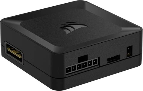 corsair icue link system hub connects upto 14 corsair icue link devices auto detect