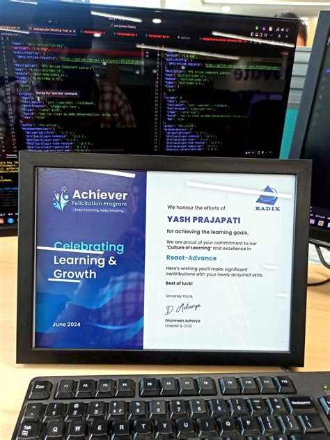 Yash Prajapati On Linkedin React Javascript Frontend Developer Programming Certificate