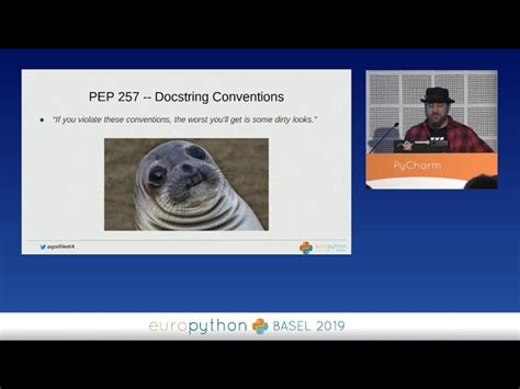 Europython Talk Pep Yourself 10 Peps You Should Pay Attention To From Europython Conference