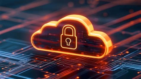 Secure Cloud Data Protection Concept Cyber Security Premium Ai Generated Image