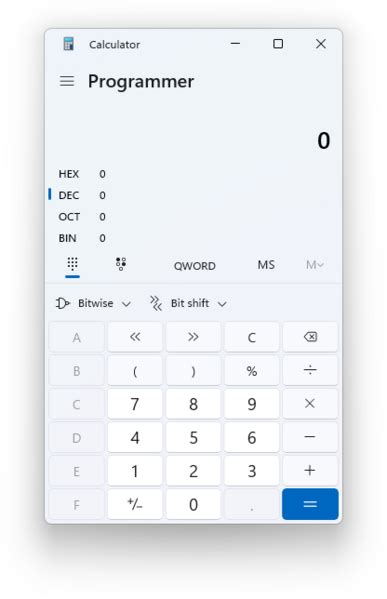 File Windows11 Calculator Programmer Png Betawiki