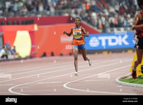 Sifan Hassan Running The 10000 M At The 2019 World Athletics