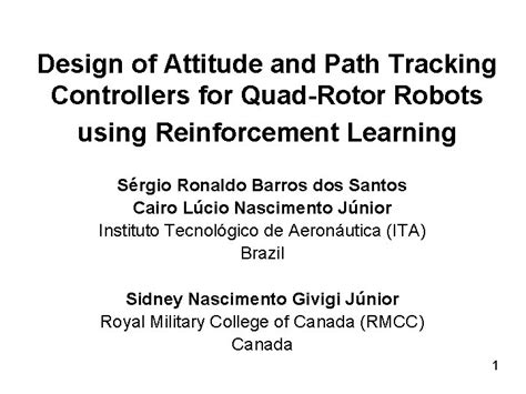 Design Of Attitude And Path Tracking Controllers For