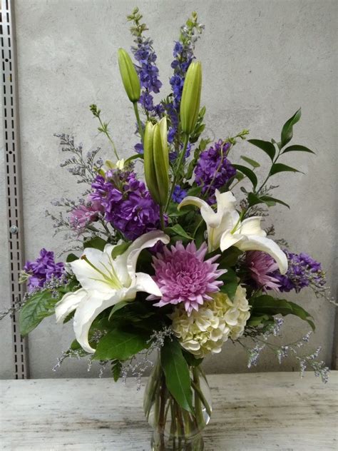 Best 12 Purple Flower Arrangements Artofit