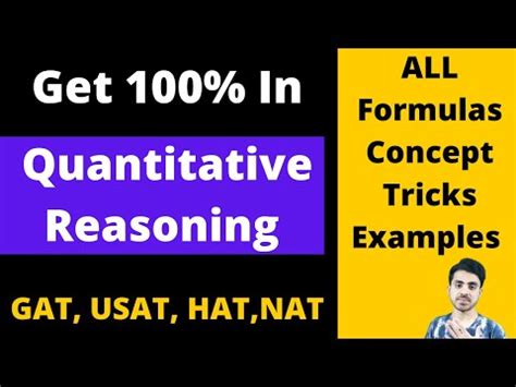 Quantitative Reasoning Overview Video Lecture Logical Reasoning LR