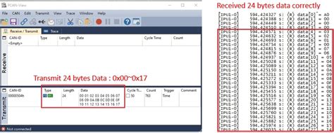 compiler tcan4550evm d3 tda3xx rvp can not receive 64bytes can fd data
