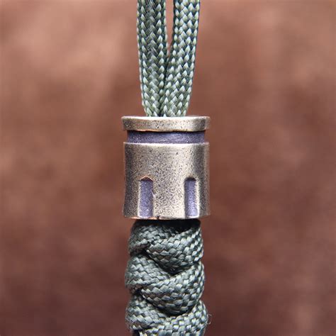 Badu Bg Revolver Magnum Bullet Форма на списание Направи си сам месингов нож Мъниста Паракорд