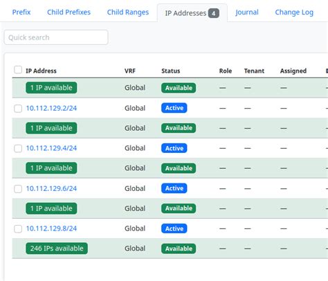 Reset Column Filter · Issue 9477 · Netbox Communitynetbox · Github