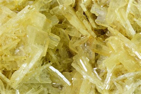 5 9 Yellow Barite Crystal Cluster Peru 169089 For Sale