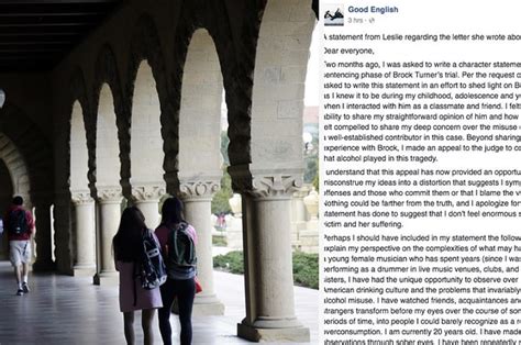 Friend Retracts Defense Of Stanford Sex Assailant As Bars Cancel Her Bands Concerts