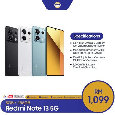 Xiaomi Redmi Note G Price In Malaysia Specs Kts