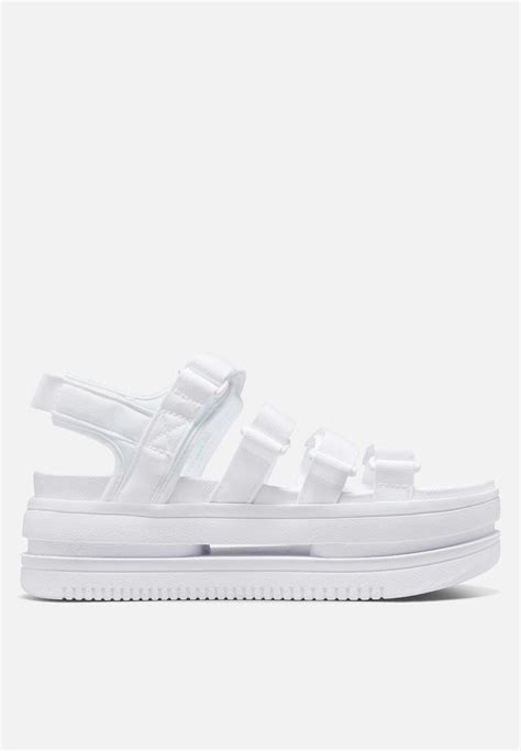 Nike Icon Classic Dh0223 100 Whitepure Platinum White Nike Sandals