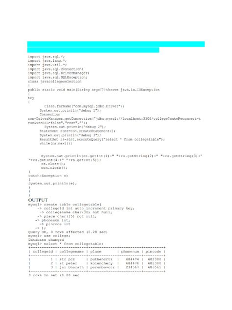 Java Lab Record Program 23 Pdf