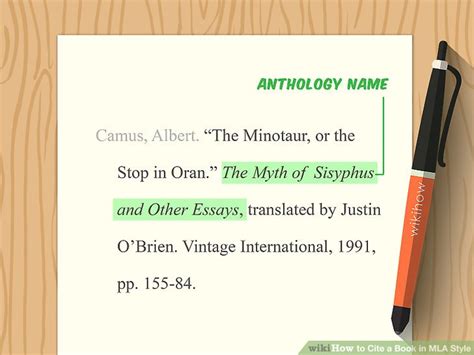 Ways To Cite A Book In MLA Style WikiHow