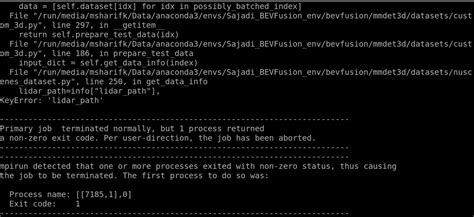 KeyError NuScenesDataset Infos Issue Open Mmlab Mmdetection D GitHub
