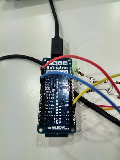 Monitor Fridge With Arduino Mkr1000 And Thethingsio Duino