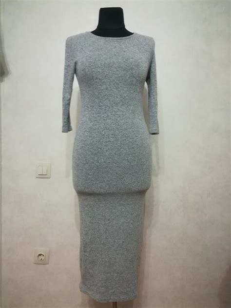 Трикотажне плаття довге — ціна 150 грн у каталозі Сукні міді Купити жіночі речі за доступною