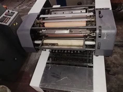 Single Colour Toko 1800 Mini Offset Printing Machine Sheet Fed At Rs 160000 In New Delhi