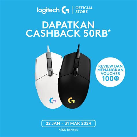 Jual Logitech G102 Mouse Gaming Wired RGB Lightsync With Macro Shopee Indonesia