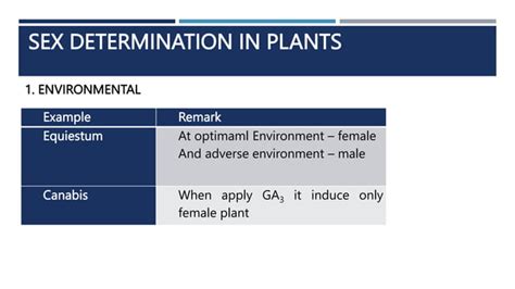 Sex Determination And Linkagepptx Genetics Science
