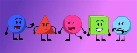 Shapemanics In Bfdi Style By Pr45arts On Deviantart