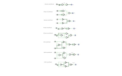 CircuitVerse EXP 1 GATES Using NAND And NOR Gate CircuitVerse EXP 1 GATES Using NAND And NOR Gate